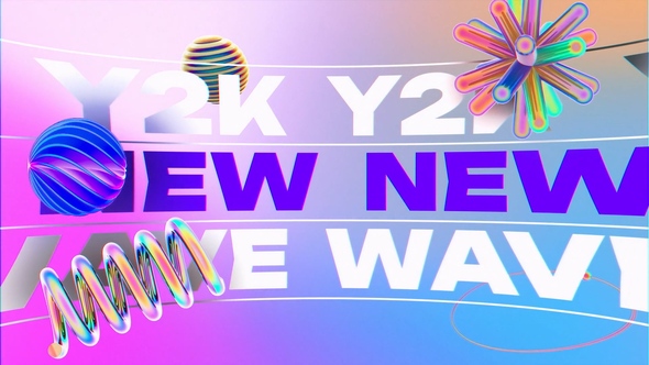 Y2k Shapes Intro, After Effects Project Files | VideoHive