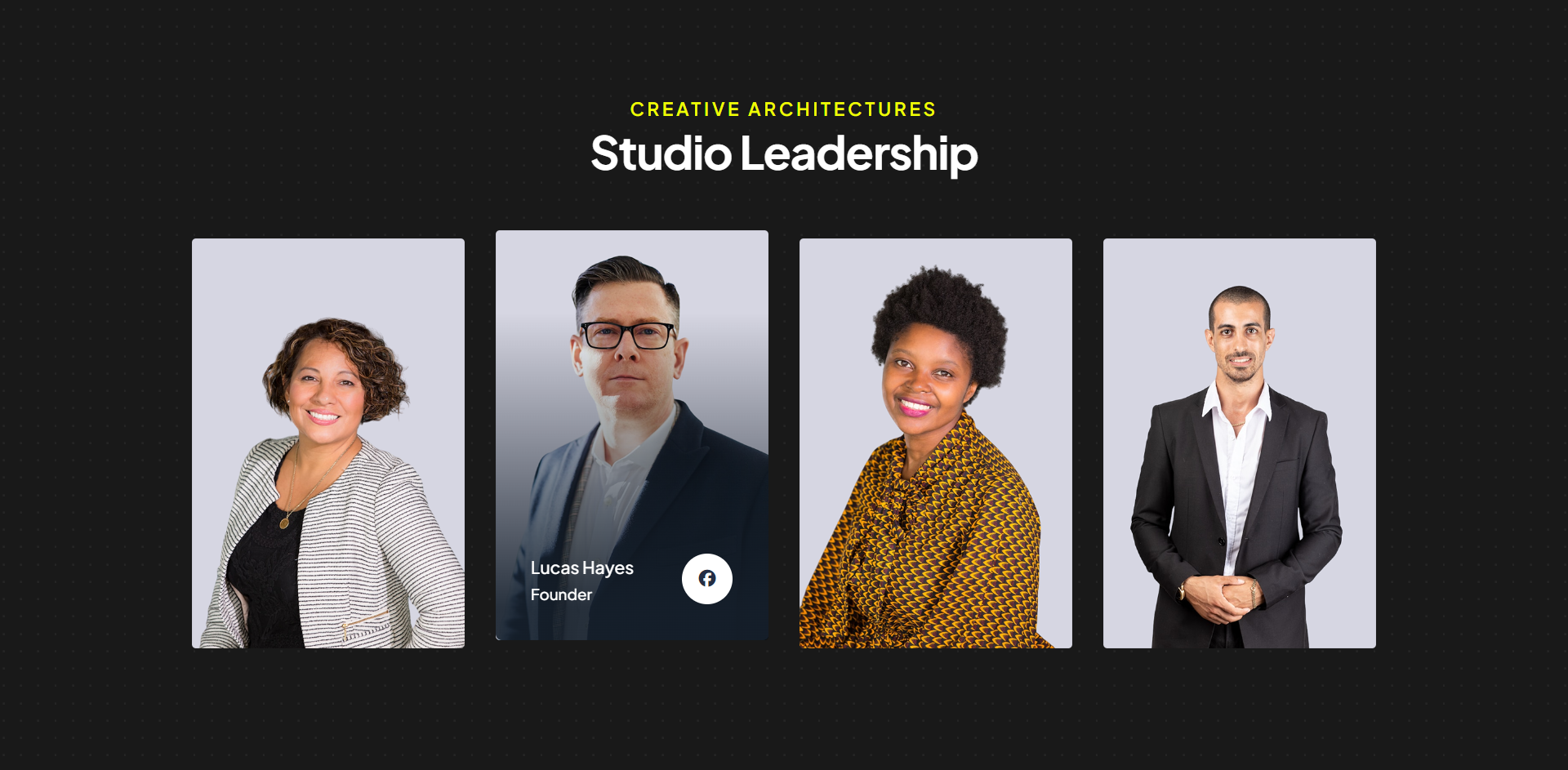 Creative HTML Team Section Templates by Salahudeen007 | CodeCanyon