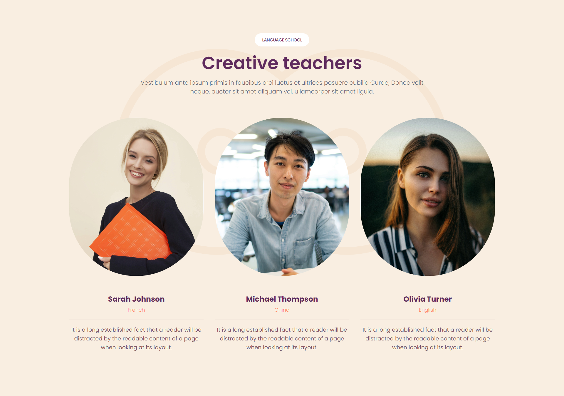 Creative HTML Team Section Templates by Salahudeen007 | CodeCanyon