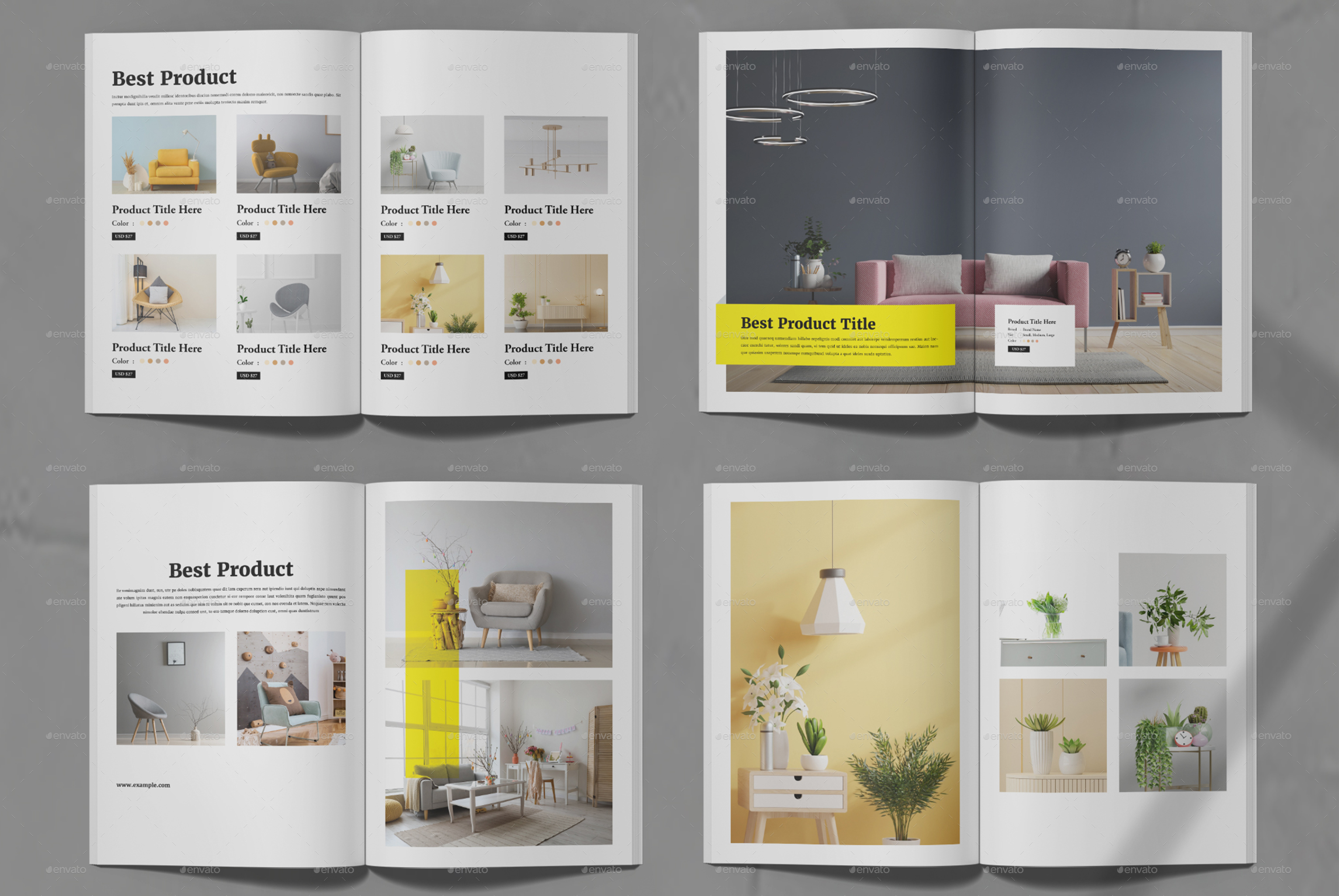 Product Catalog Layout, Print Templates | GraphicRiver