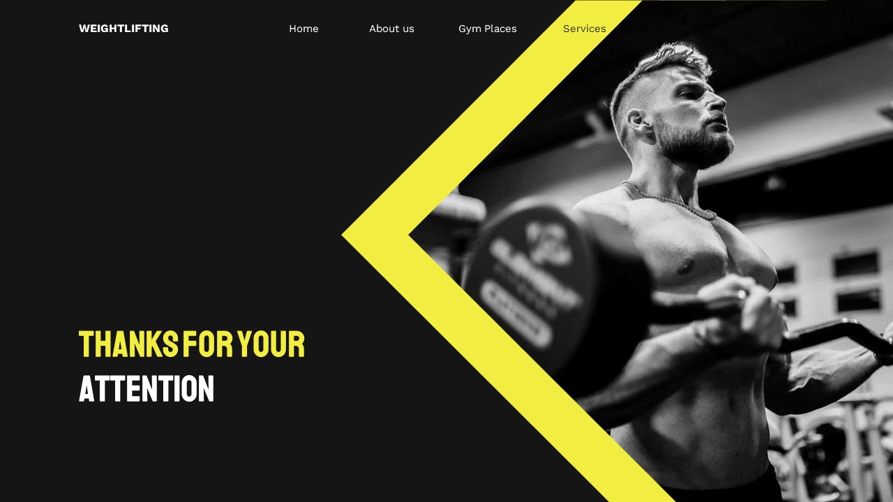 Weightlifting - GYM Powerpoint Templates, Presentation Templates ...