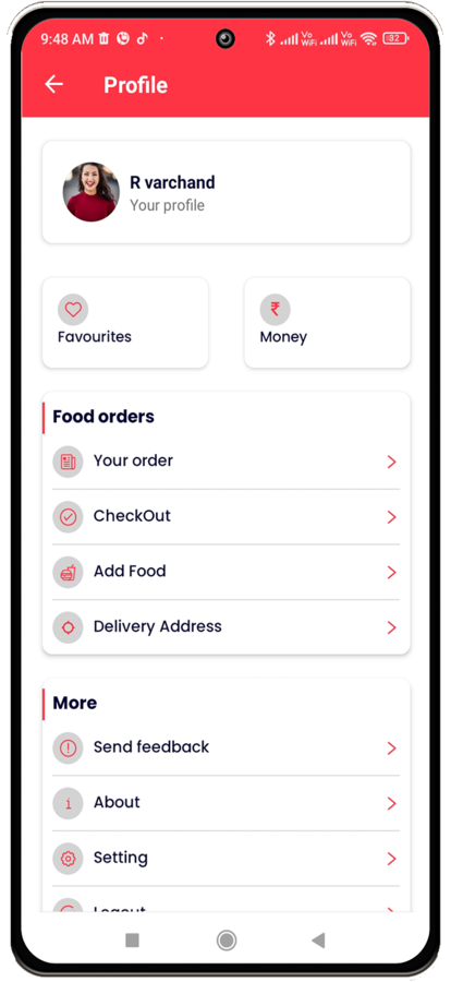 FoodDelivery App - Zomato Clone | Online Food Delivery React Native iOS/Android App Template by ...