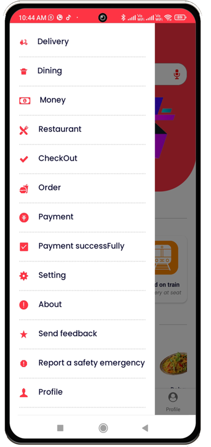 FoodDelivery App - Zomato Clone | Online Food Delivery React Native iOS/Android App Template by ...