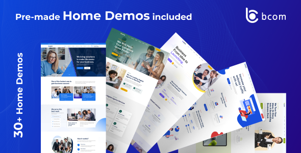Bcom - Consulting Business WordPress Theme by rs-theme | ThemeForest