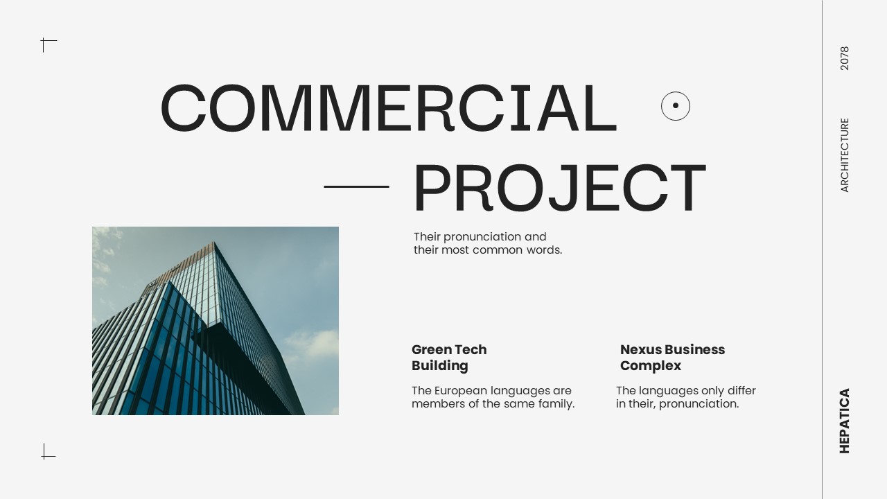 White Black Modern Minimalist Architecture Company Profile Key Note ...