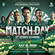 Match Day Football Flyer, Print Templates | GraphicRiver