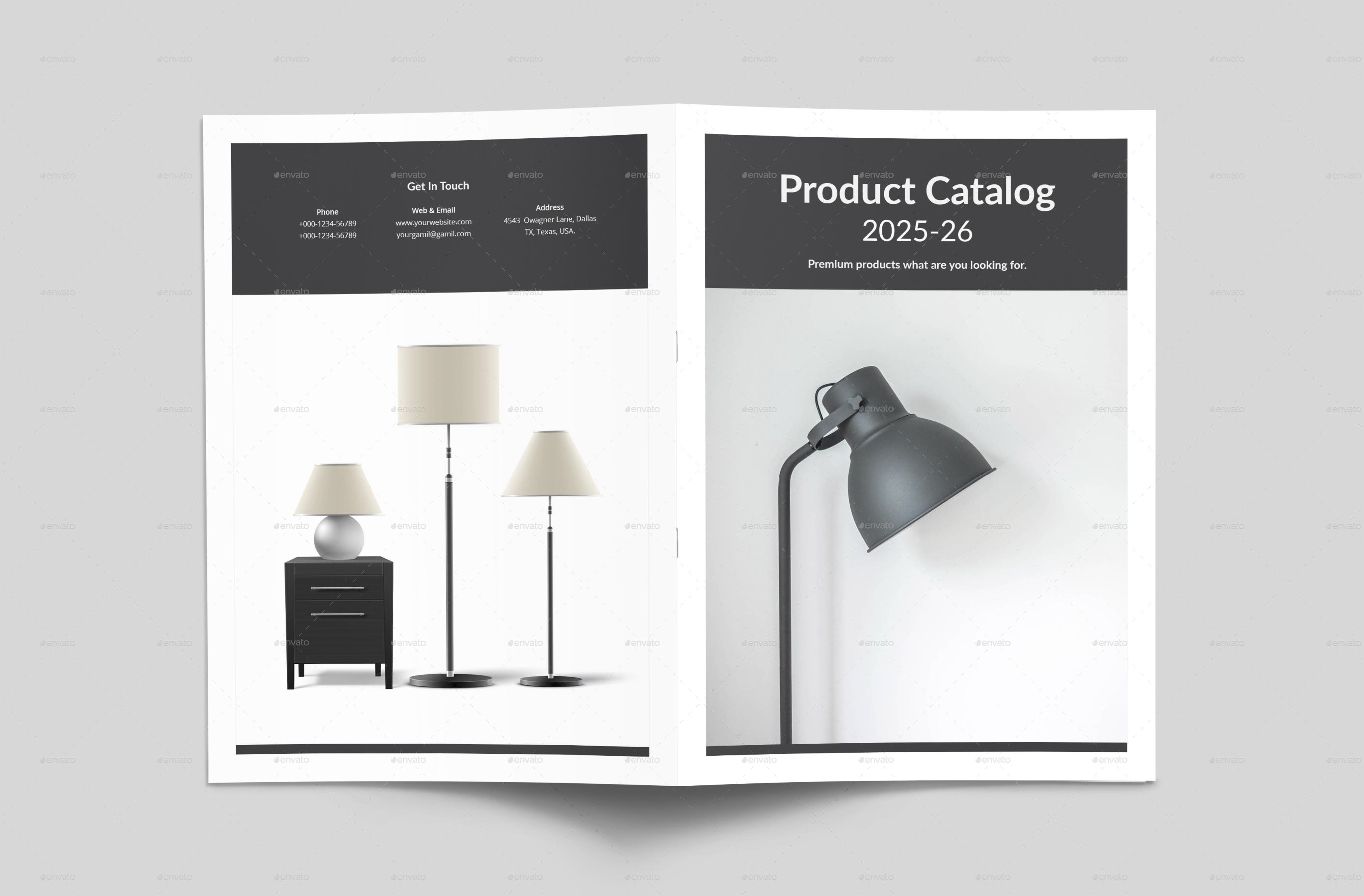 Catalog Template Design, Print Templates | GraphicRiver