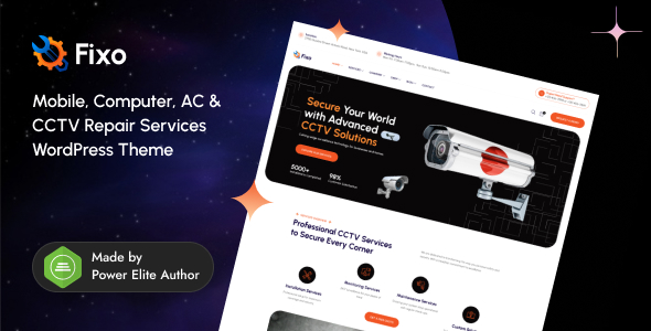Fixo - Mobile & Computer Repair Services Elementor WordPress Theme by ...