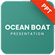 Ocean Boat - Boat Rent Powerpoint Templates, Presentation Templates