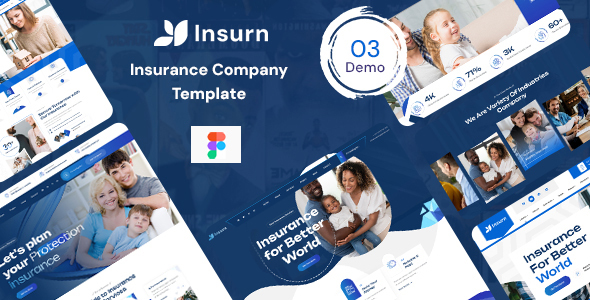 Insurn-Insurance Company Template by WebBmasda | ThemeForest