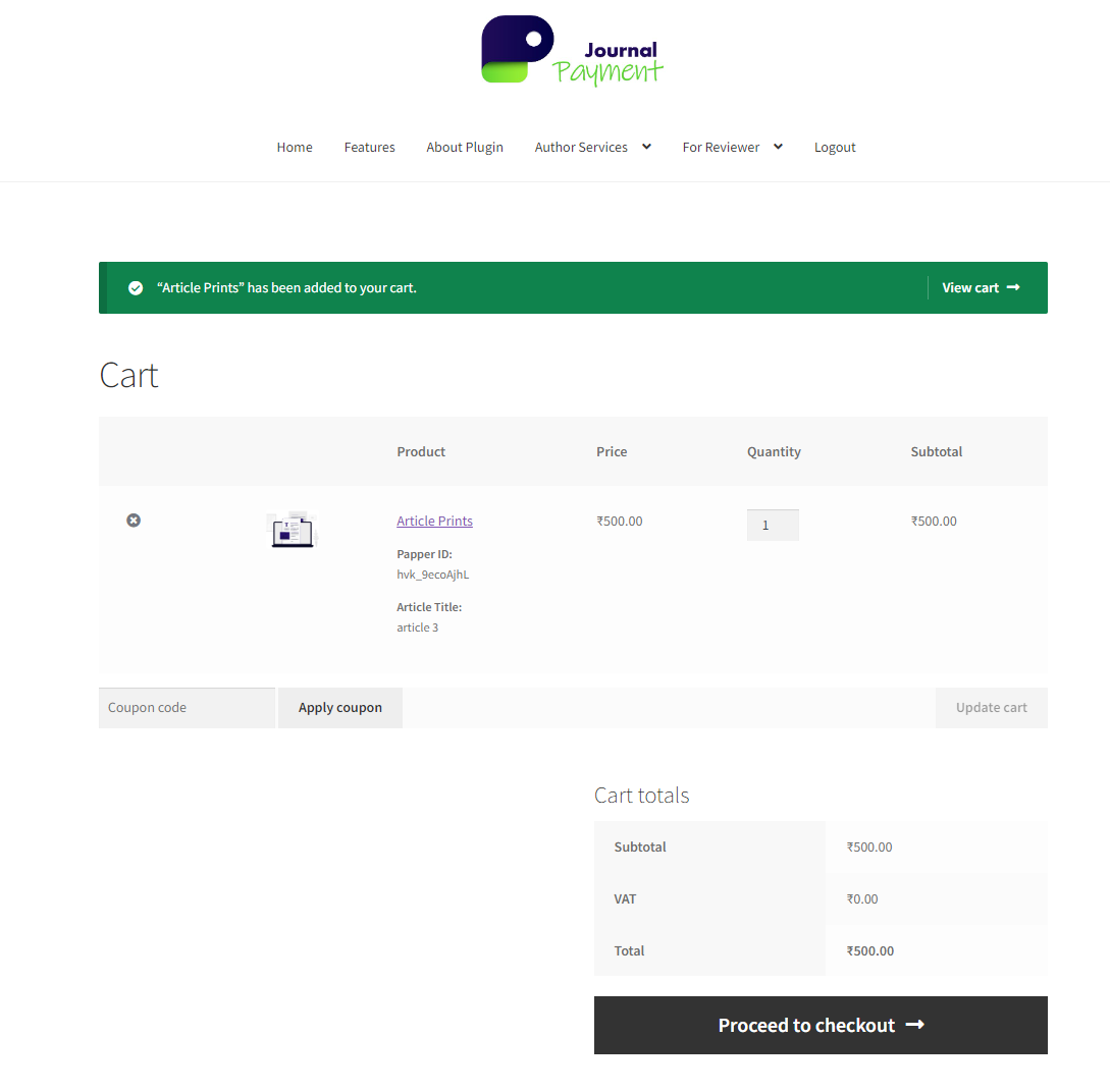 Journal Payment Wordpress Addon Plugin by hyvikk | CodeCanyon