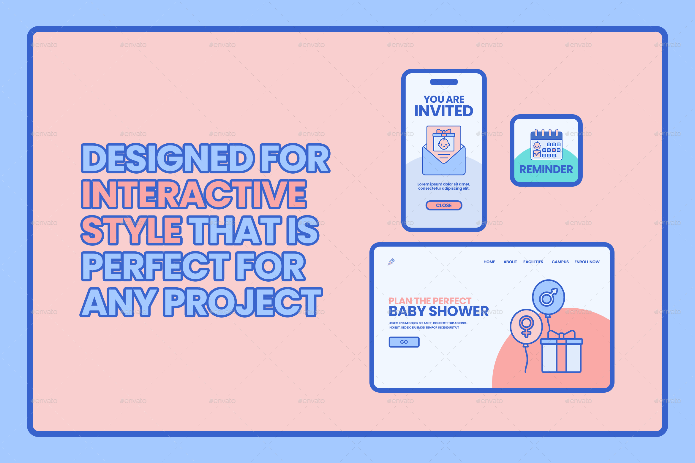 70 Baby Celebration Icons | Indigo Series, Icons | GraphicRiver