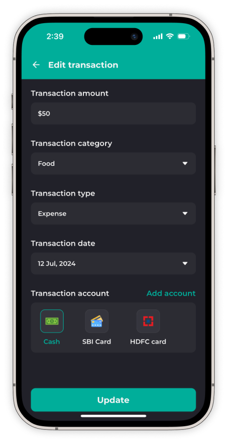 Money Management App Template in React Native | Finance App Template in ...