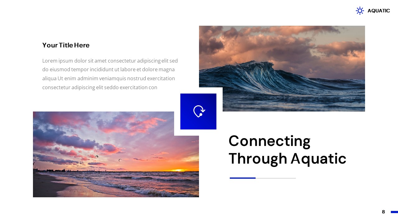 Aquatic - Oceane Google Slides Template, Presentation Templates ...