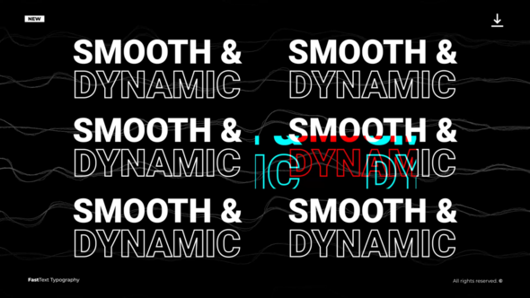 Fast Text Typography \ PP, Premiere Pro Templates | VideoHive