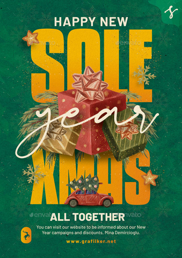 Christmas Flyer Bundle Templates, Print Templates | GraphicRiver