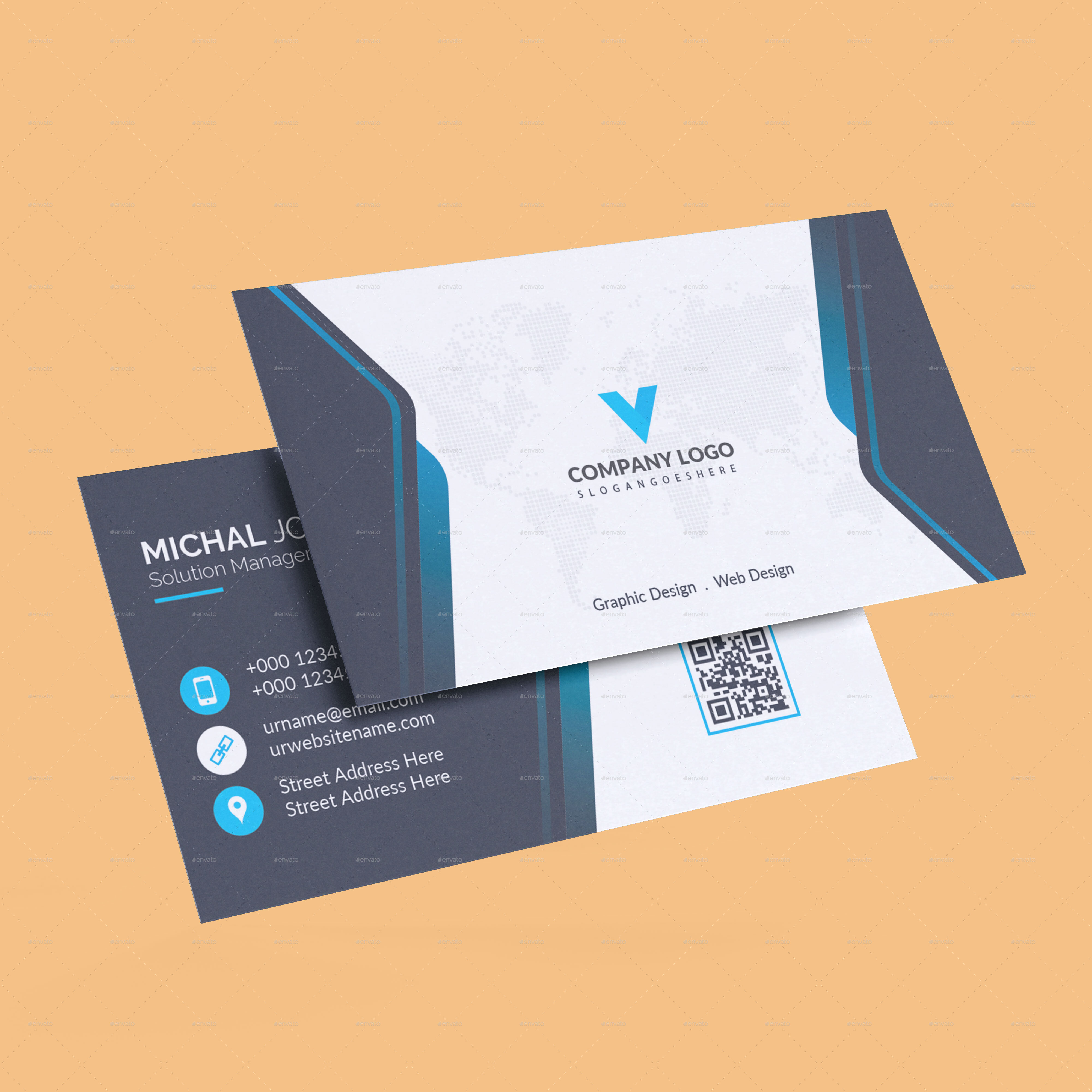 Realistic Business Card Mockup pack, Graphics | GraphicRiver