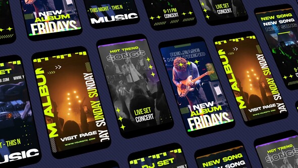 Concert Instagram Reels, After Effects Project Files | VideoHive