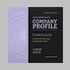Square Company Profile Template, Print Templates | GraphicRiver