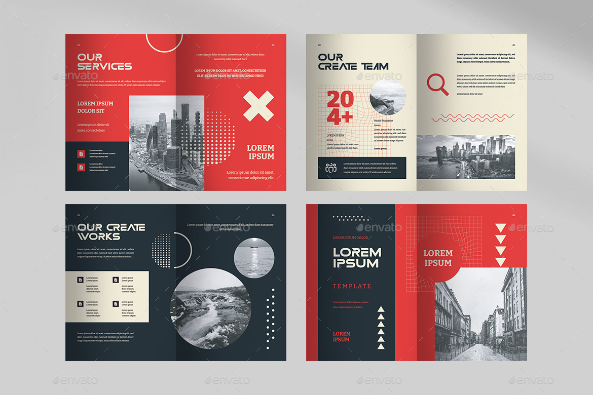 A4 Company Profile, Print Templates | GraphicRiver