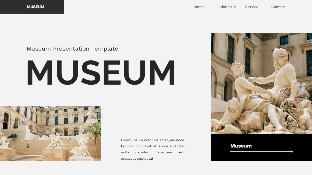 Museum - Museum Google Slide Templates, Presentation Templates ...