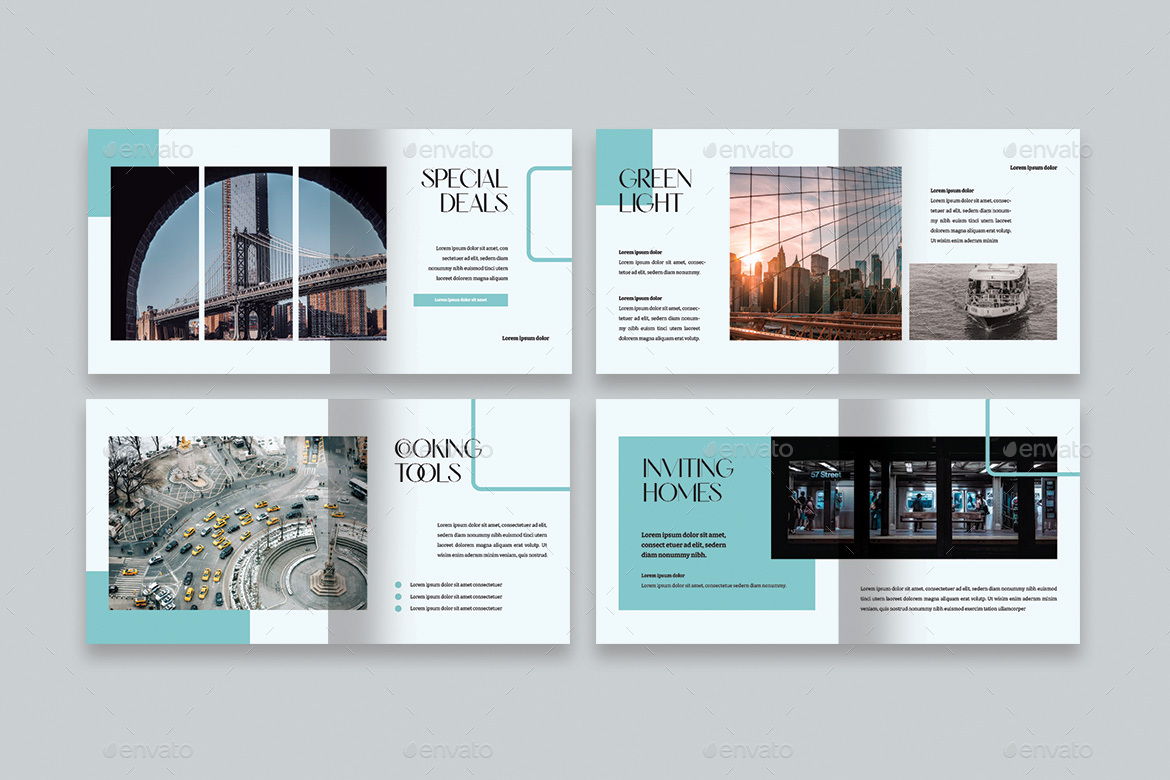 Square Product Catalogue Template, Print Templates | GraphicRiver