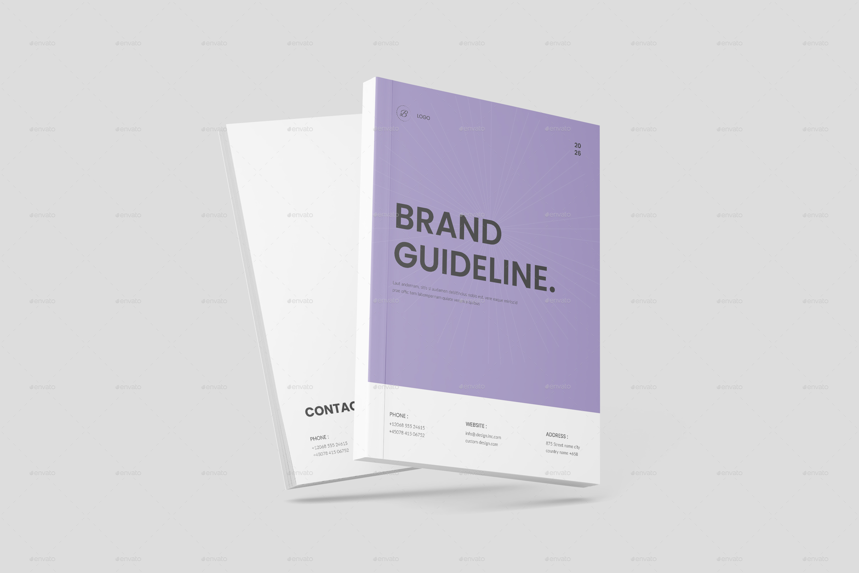 Brand Guideline Template, Print Templates | GraphicRiver