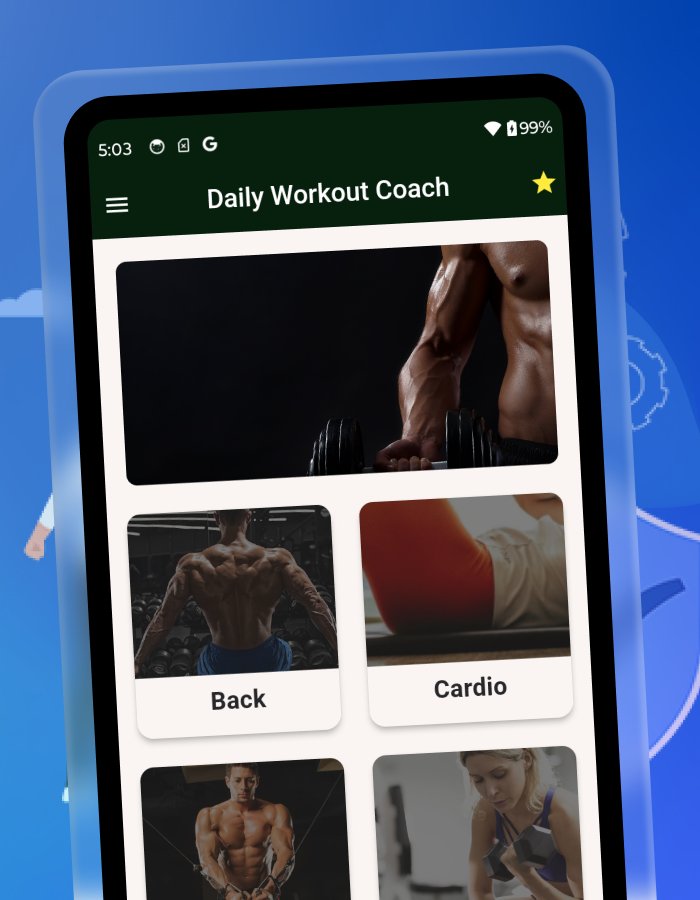 Power Pulse - Workout Exercise Flutter ready to publish with ads & IAP ...