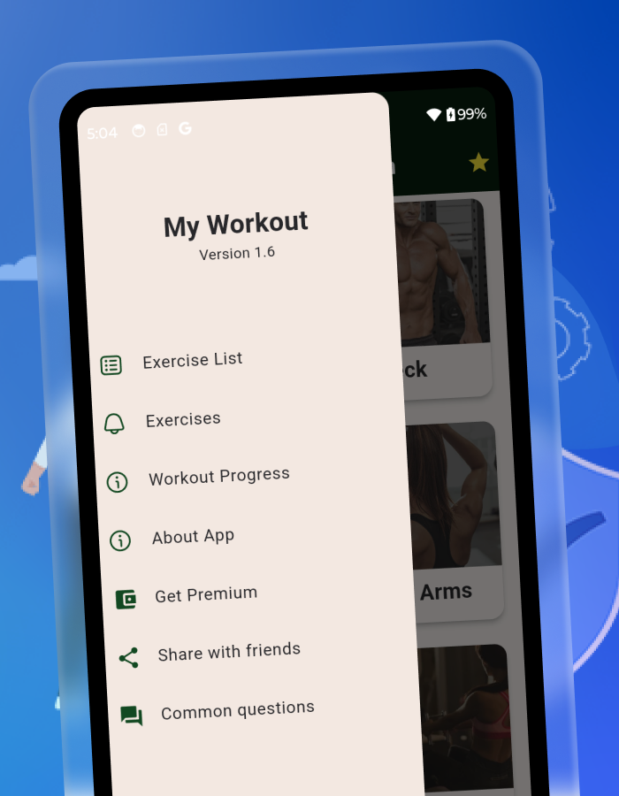 Power Pulse - Workout Exercise Flutter ready to publish with ads & IAP ...
