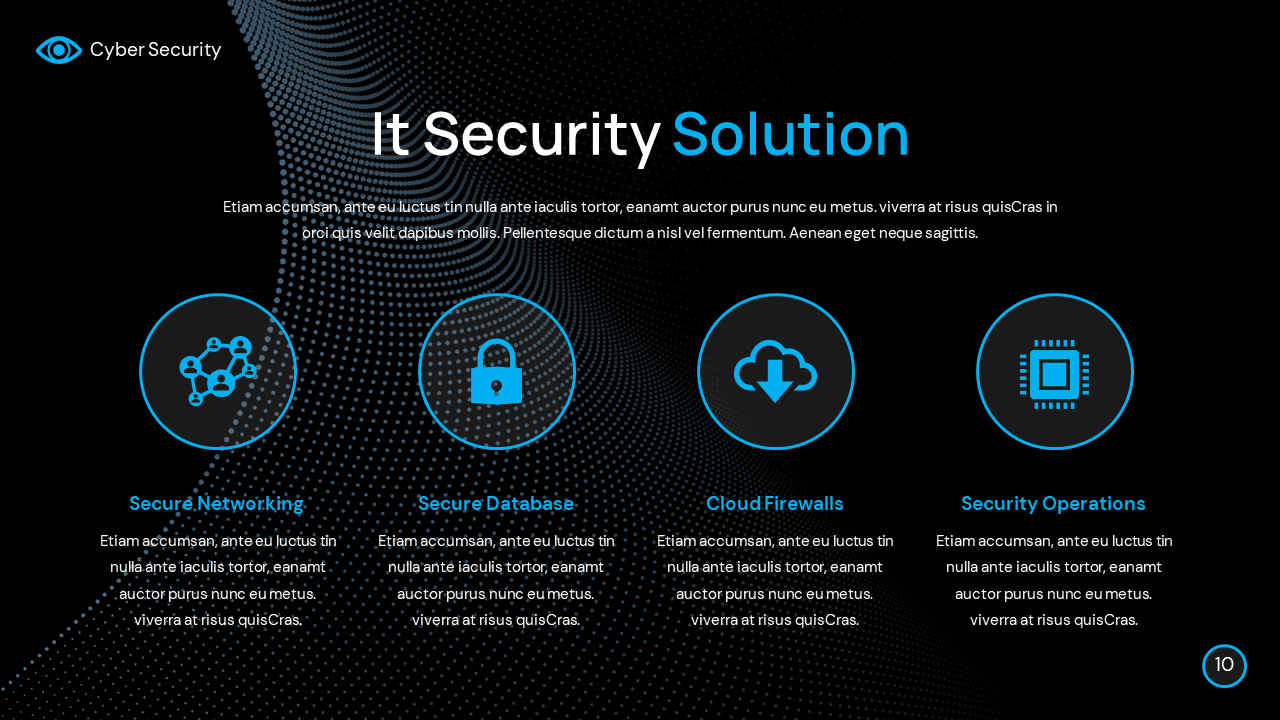 Modern Cyber Security Powerpoint Template, Presentation Templates ...