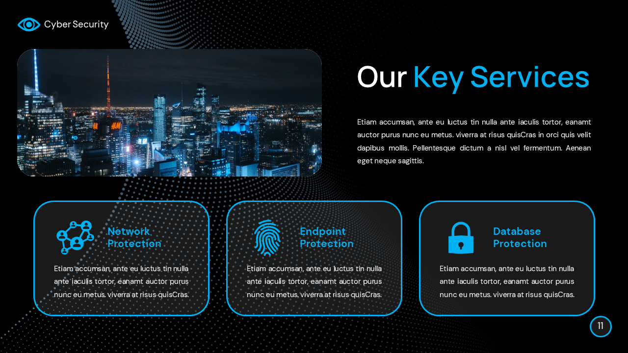 Modern Cyber Security Powerpoint Template, Presentation Templates ...