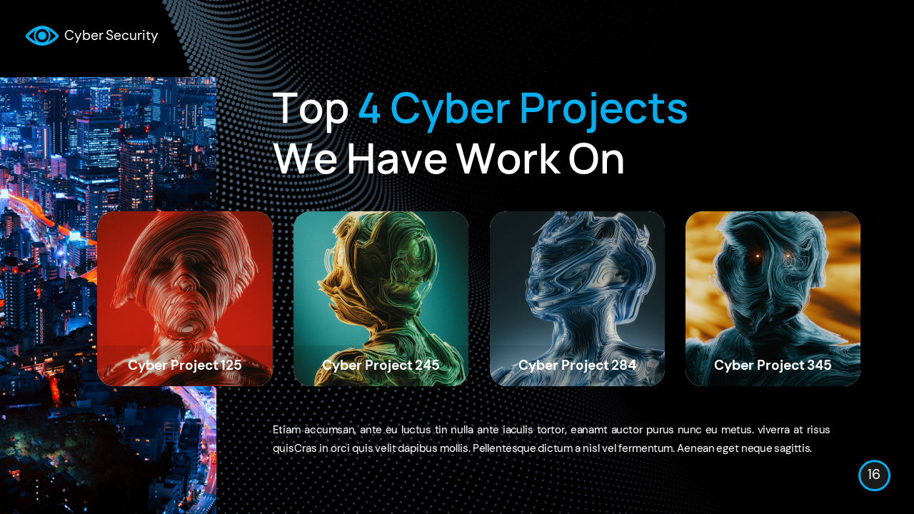 Modern Cyber Security Powerpoint Template, Presentation Templates ...