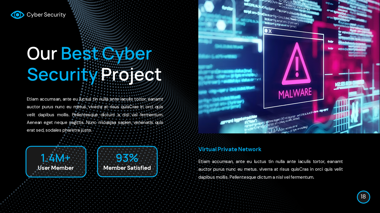 Modern Cyber Security Powerpoint Template, Presentation Templates ...