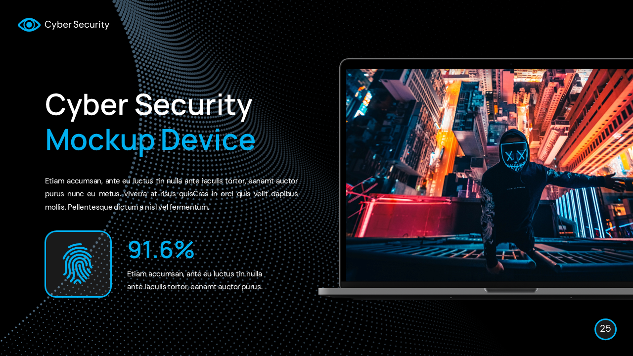 Modern Cyber Security Powerpoint Template, Presentation Templates ...