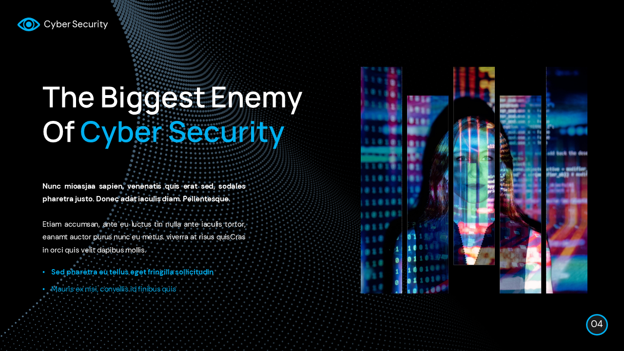 Modern Cyber Security Powerpoint Template, Presentation Templates ...
