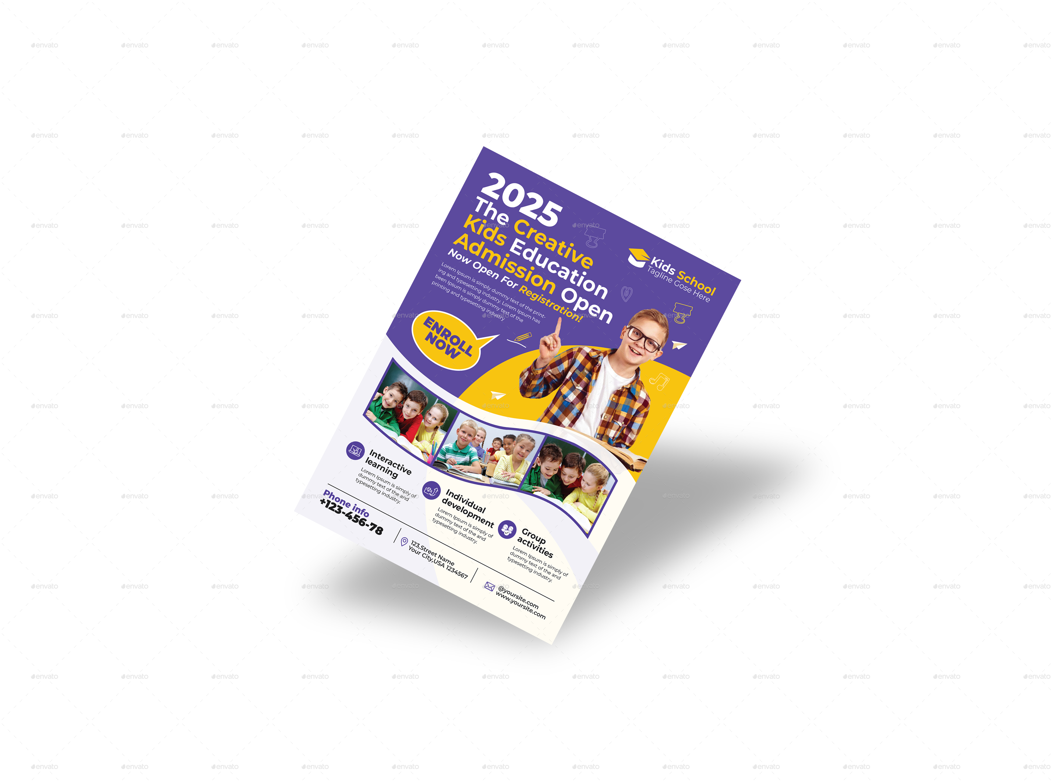 School Flyer, Print Templates | GraphicRiver