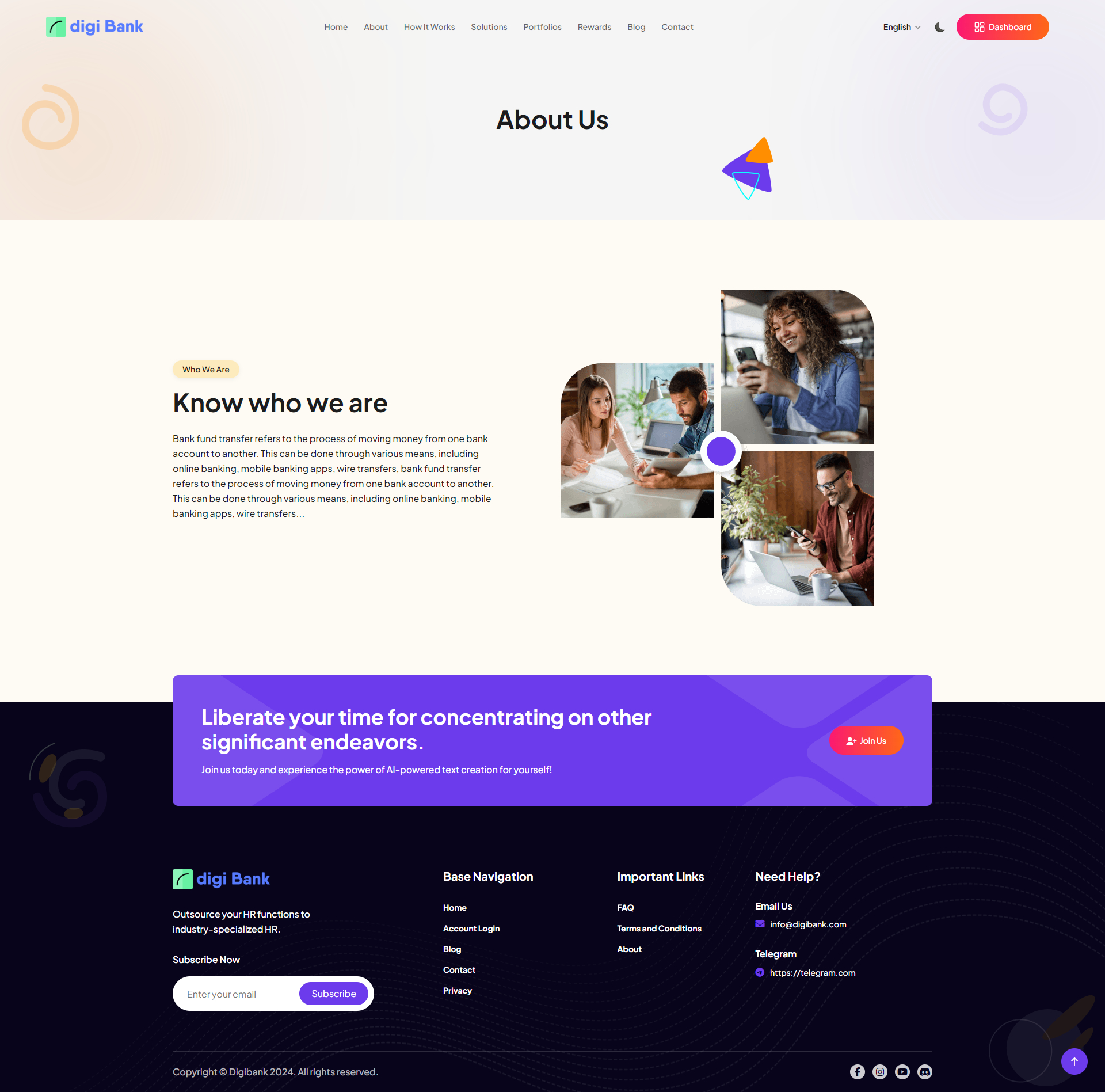 Digibank - Advanced Digital Banking System with Rewards by tdevs ...