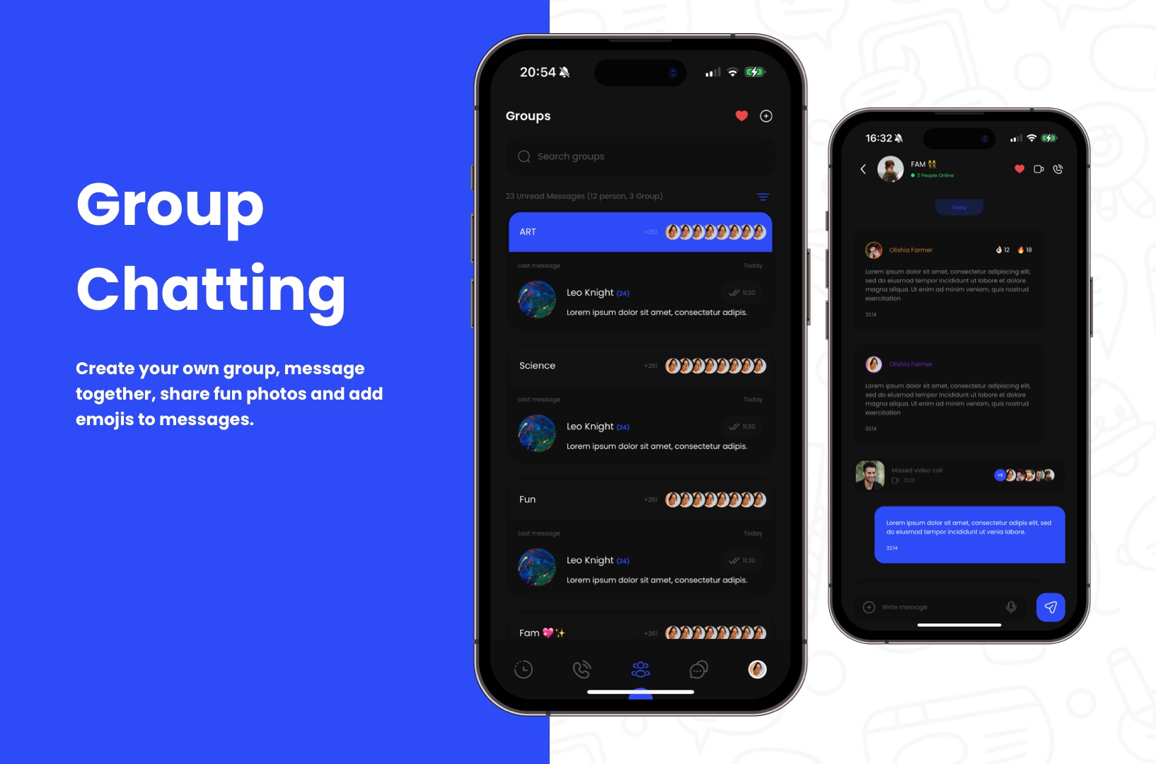 Ware - Chat, Video Chat UI with Flutter by teammadeit | CodeCanyon