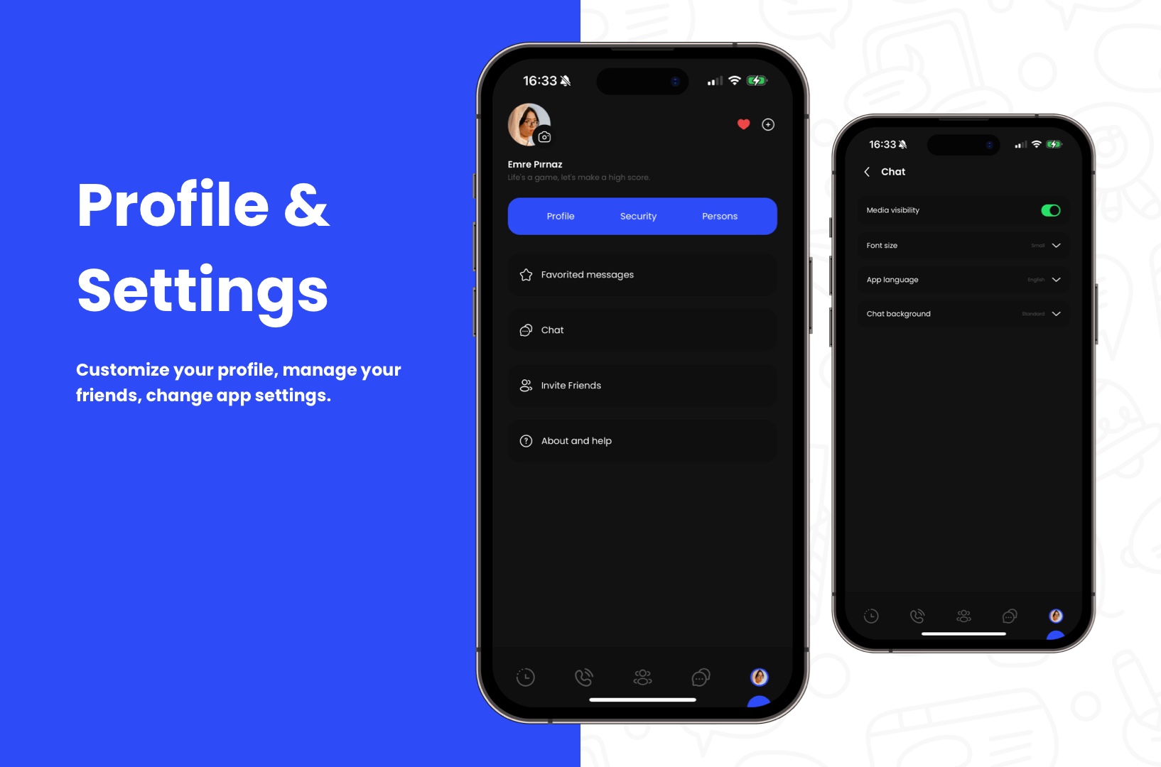 Ware - Chat, Video Chat UI with Flutter by teammadeit | CodeCanyon