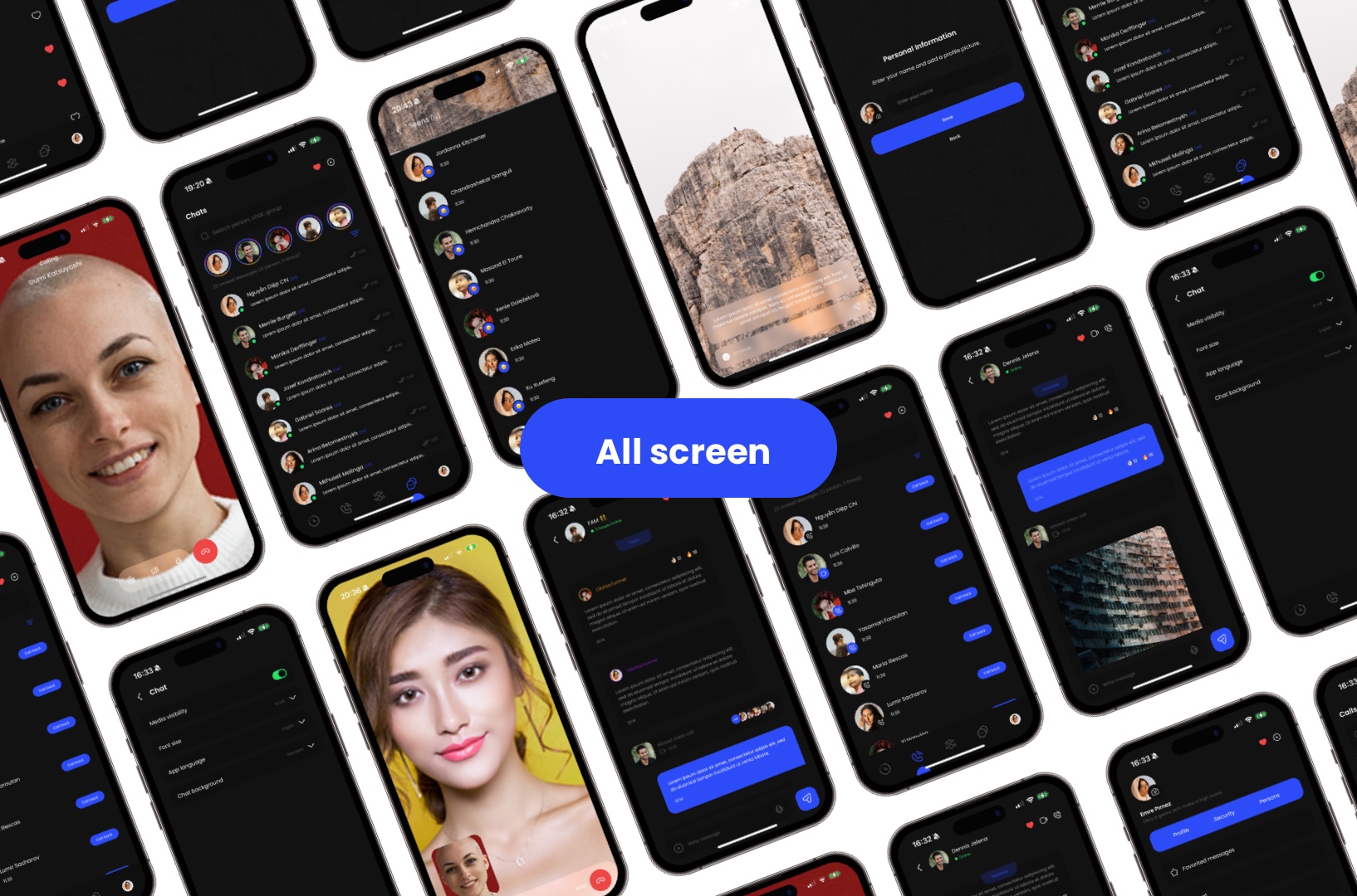 Ware - Chat, Video Chat UI with Flutter by teammadeit | CodeCanyon