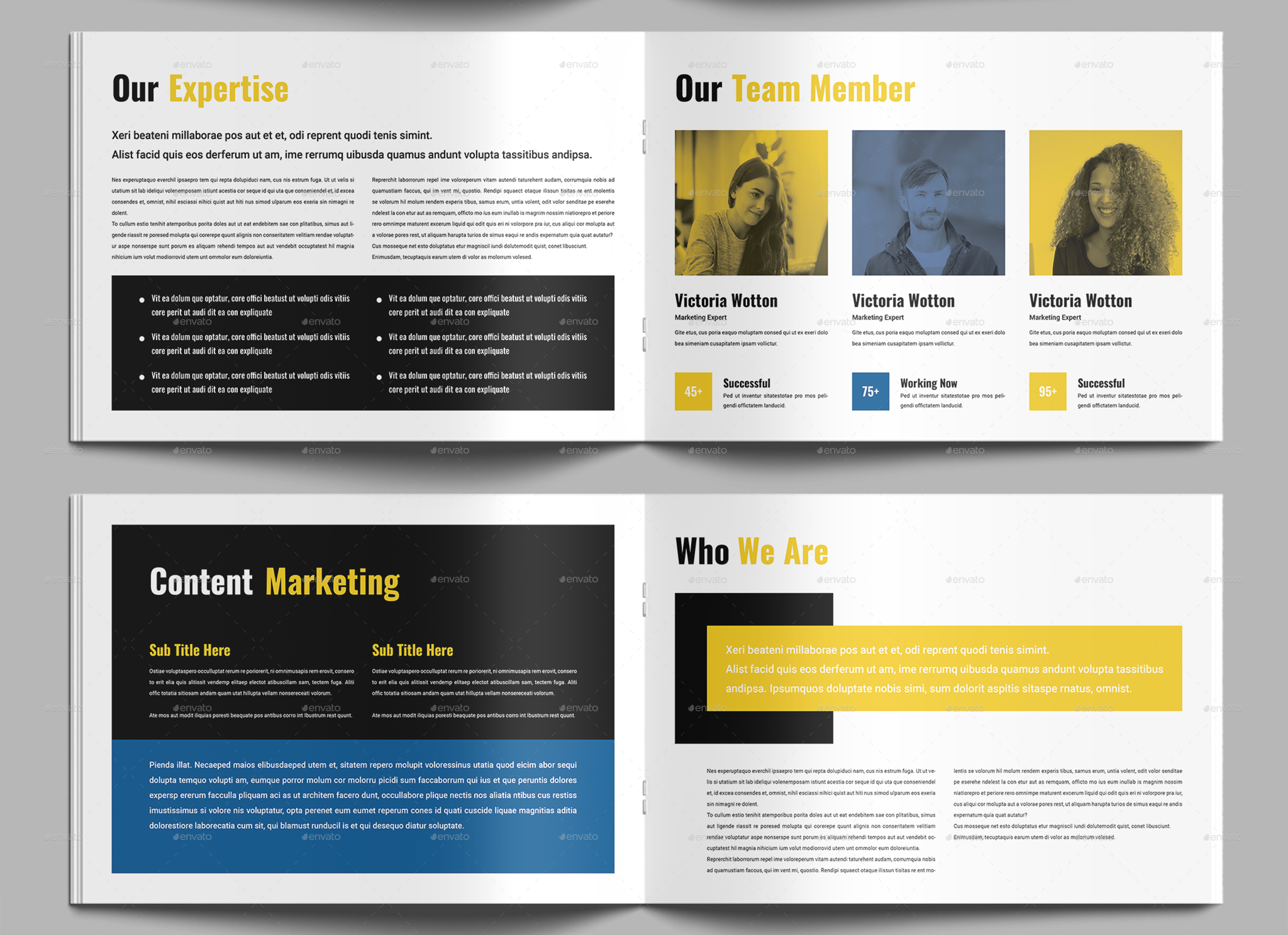 Creative Proposal Design Layout, Print Templates | GraphicRiver