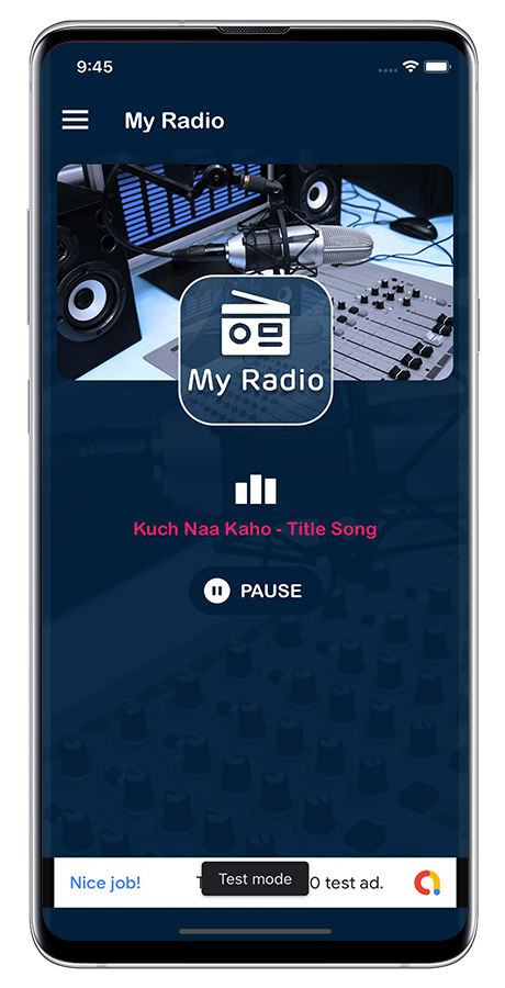 My Radio - iOS Radio App (Single Station) by AndroMOB | CodeCanyon