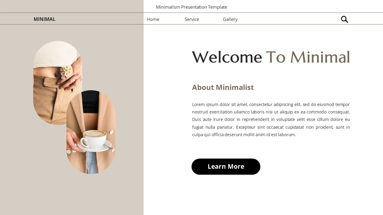 Minimal - Minimalism Powerpoint Templates, Presentation Templates ...