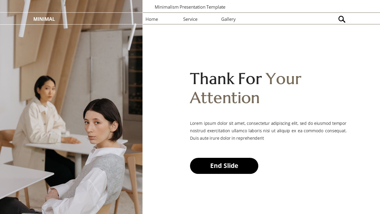 Minimal - Minimalism Powerpoint Templates, Presentation Templates ...