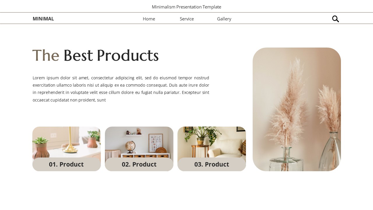 Minimal - Minimalism Powerpoint Templates, Presentation Templates ...