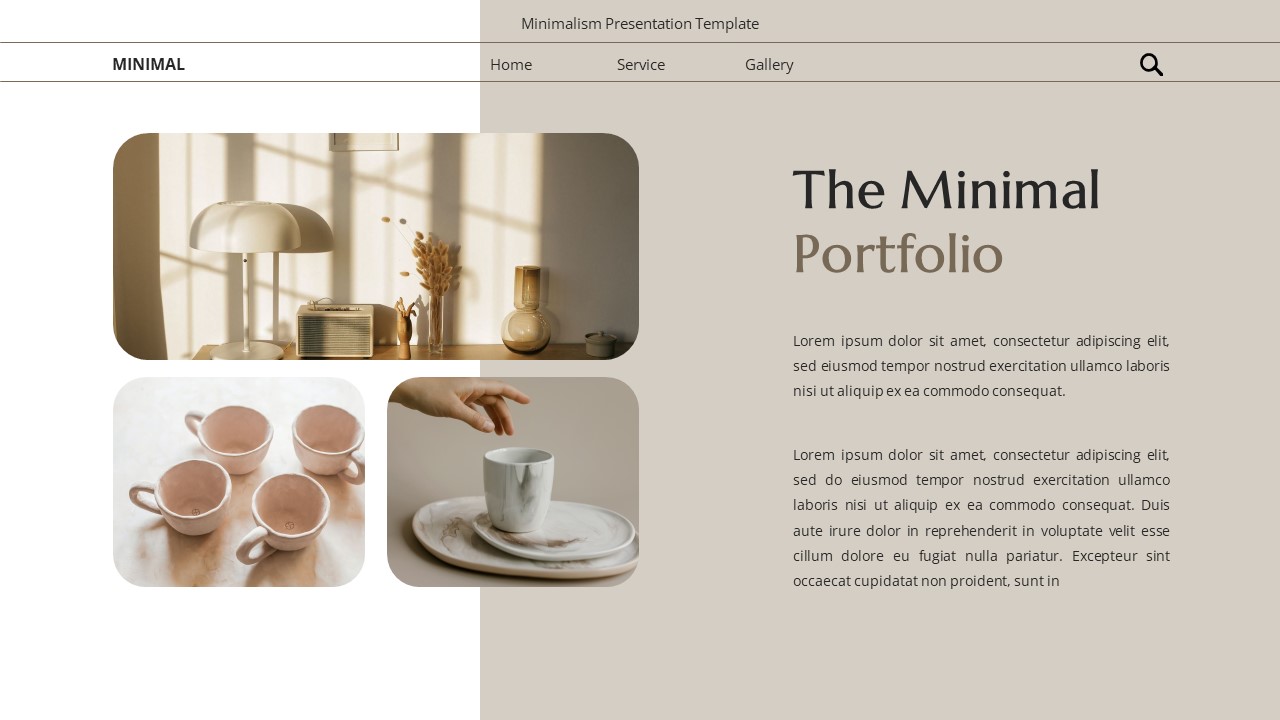 Minimal - Minimalism Keynote Templates, Presentation Templates ...