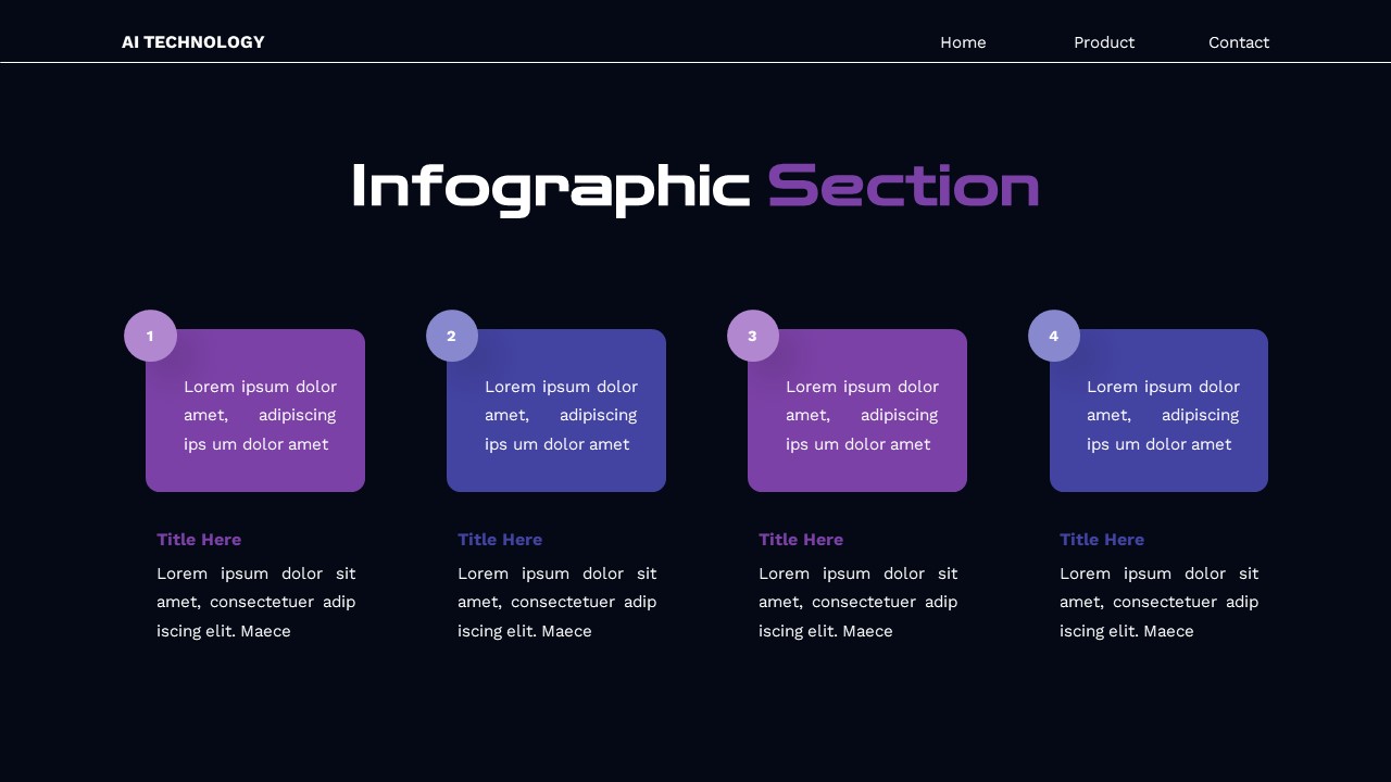 AI Technology - Technology Google Slide Templates, Presentation Templates