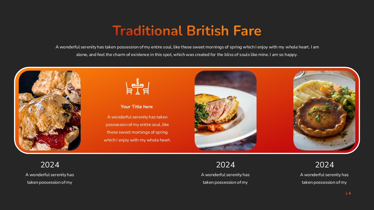 Food Culinary PowerPoint Template, Presentation Templates | GraphicRiver