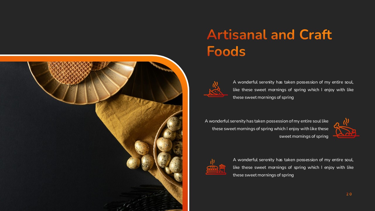 Food Culinary PowerPoint Template, Presentation Templates | GraphicRiver