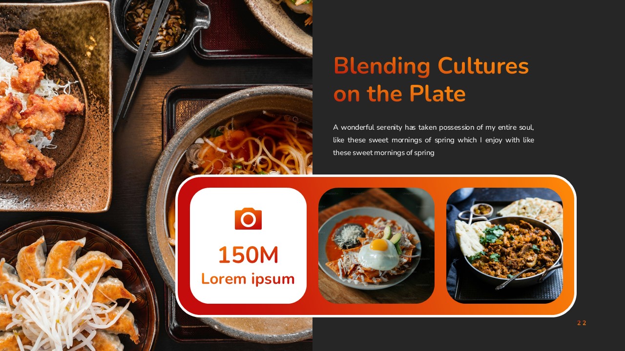 Food Culinary PowerPoint Template, Presentation Templates | GraphicRiver